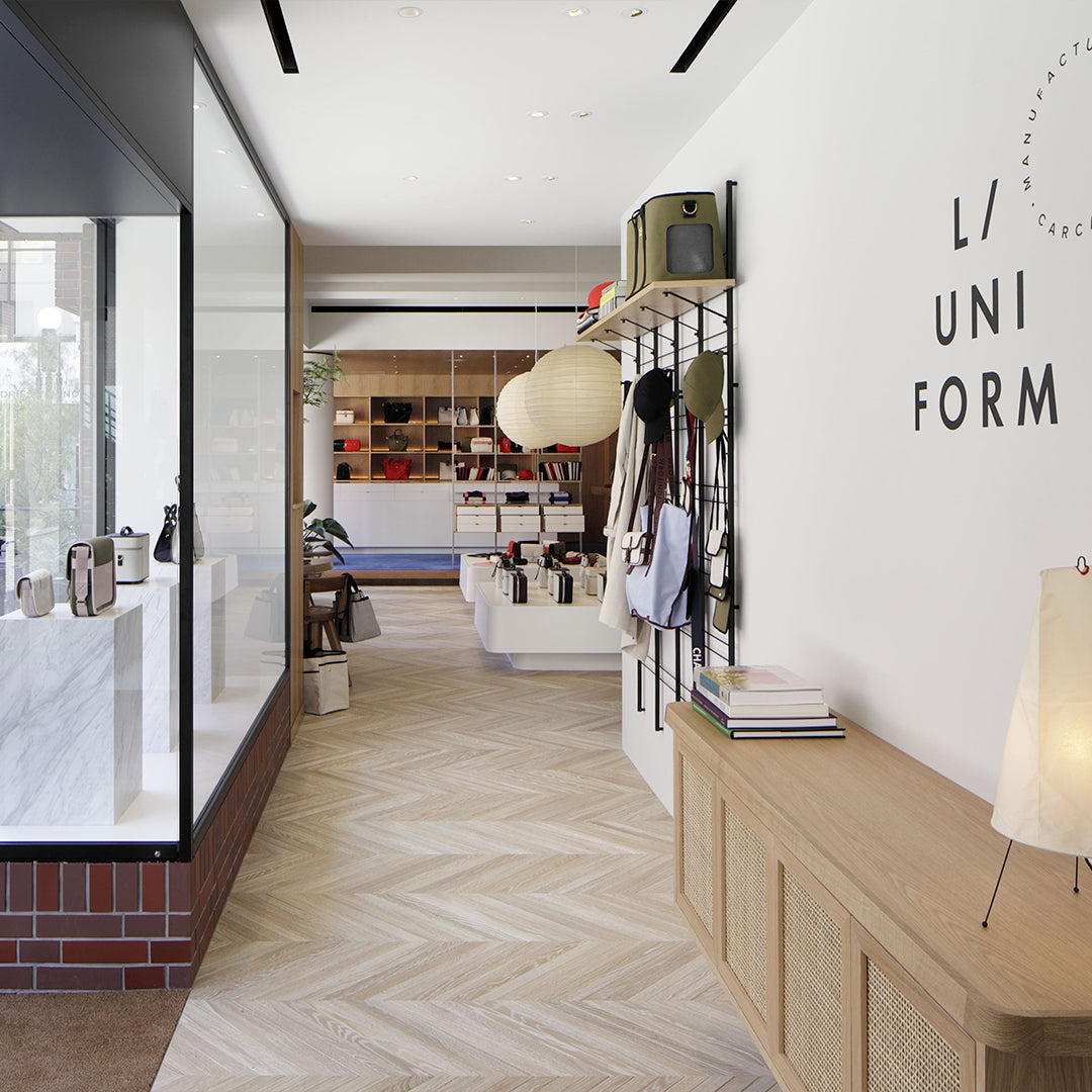L/UNIFORM OPENs ITS new flagship store IN aoyama